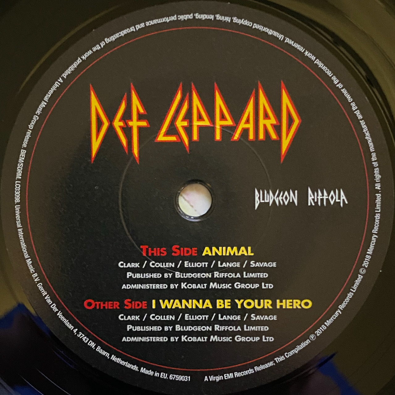 Def Leppard – “Animal” (1987) – 7″ Single (Part 1 of 7) – (The Def ...