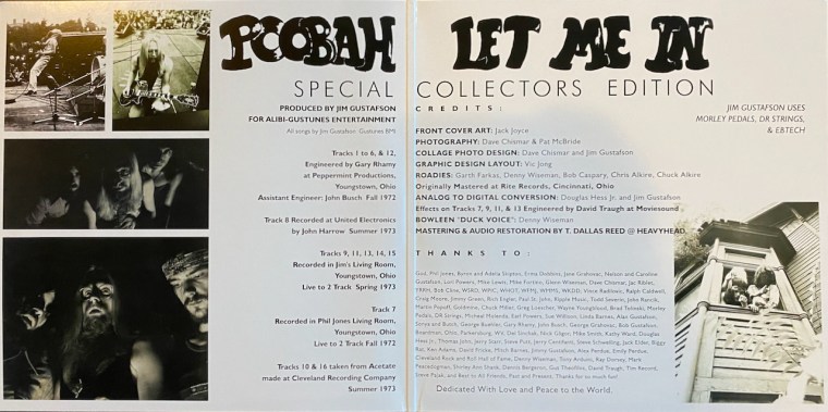 Poobah – ‘Let Me In’ (1972/2010) – Album Review – 2 Loud 2 Old Music