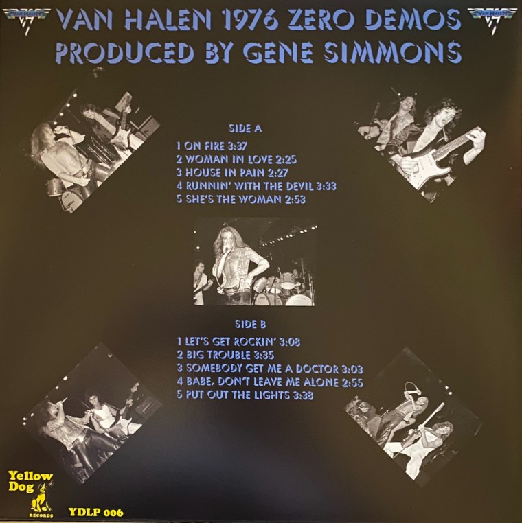 Van Halen – ‘Zero Demos’ (Bootleg – 1976/2022) – Album Review – 2 Loud ...
