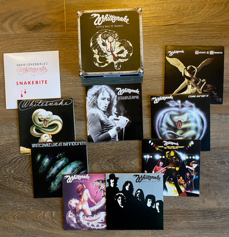 Whitesnake – ‘Little Box ‘O’ Snakes (The Sunburst Years 1978-1982 ...