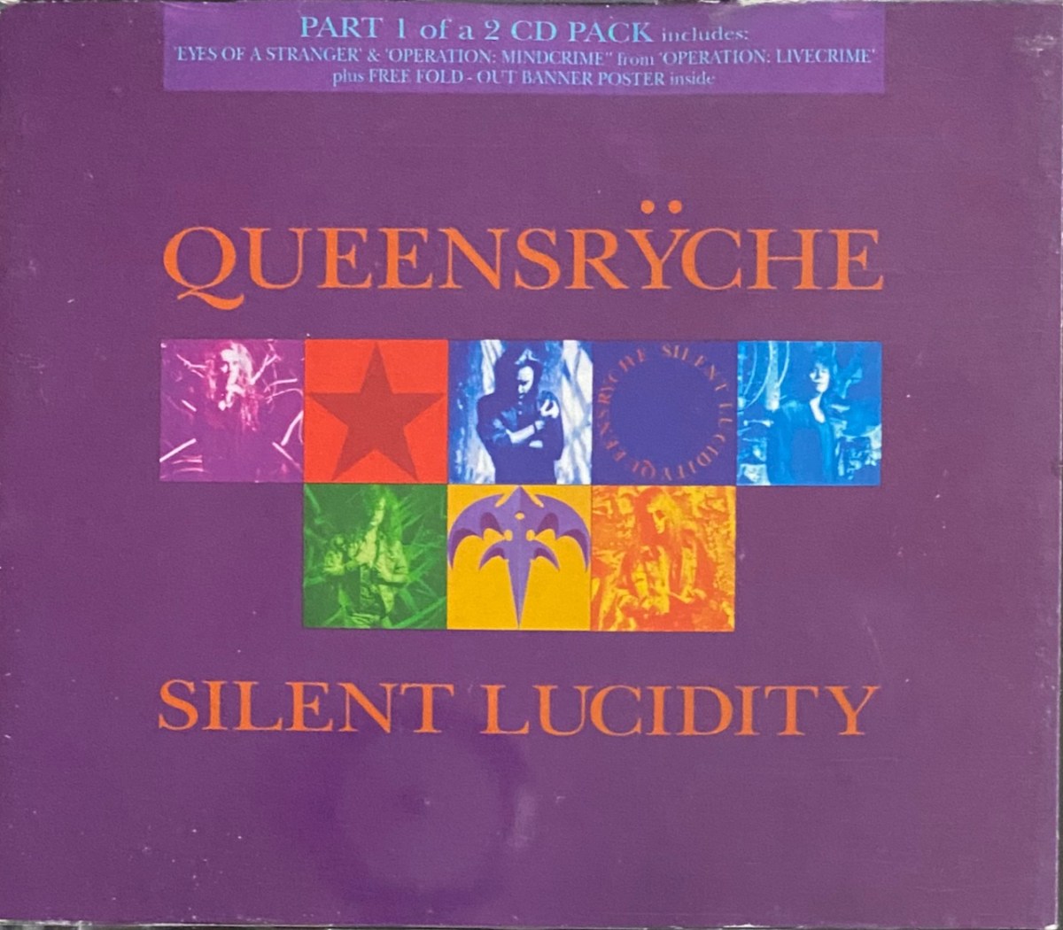 Queensryche – “Silent Lucidity” (1991) – CD Singles – 2 Loud 2 Old Music