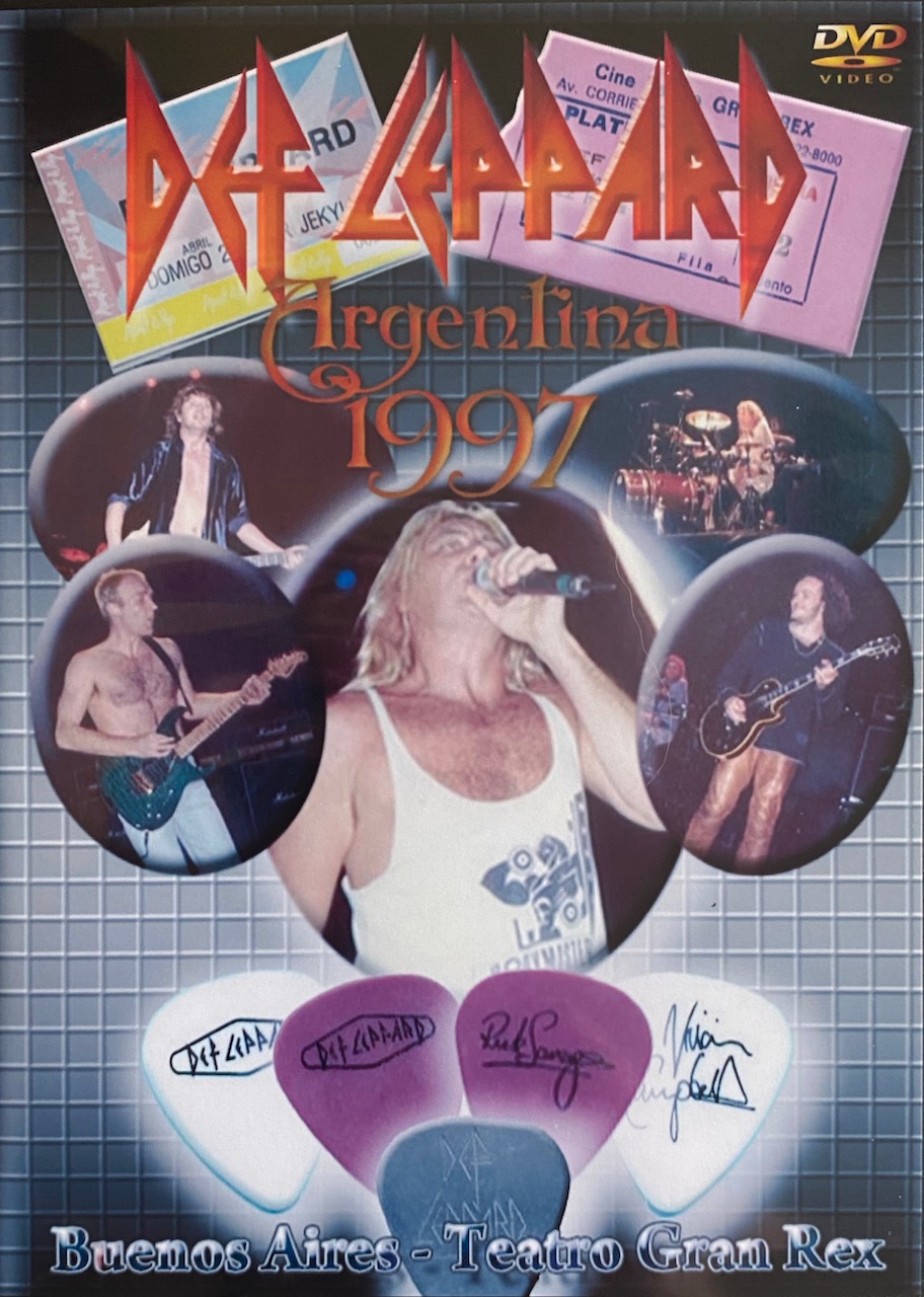 Def Leppard – ‘Live in Argentina 1997’ (Bootleg DVD) – DVD Review (The ...