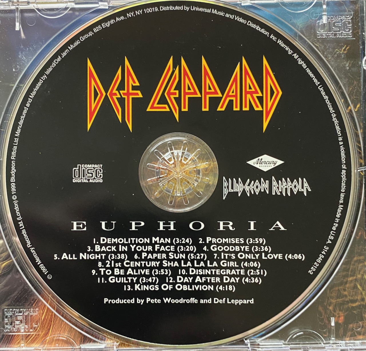 Def Leppard – ‘Euphoria’ (1999) – Album Review (The Def Leppard ...