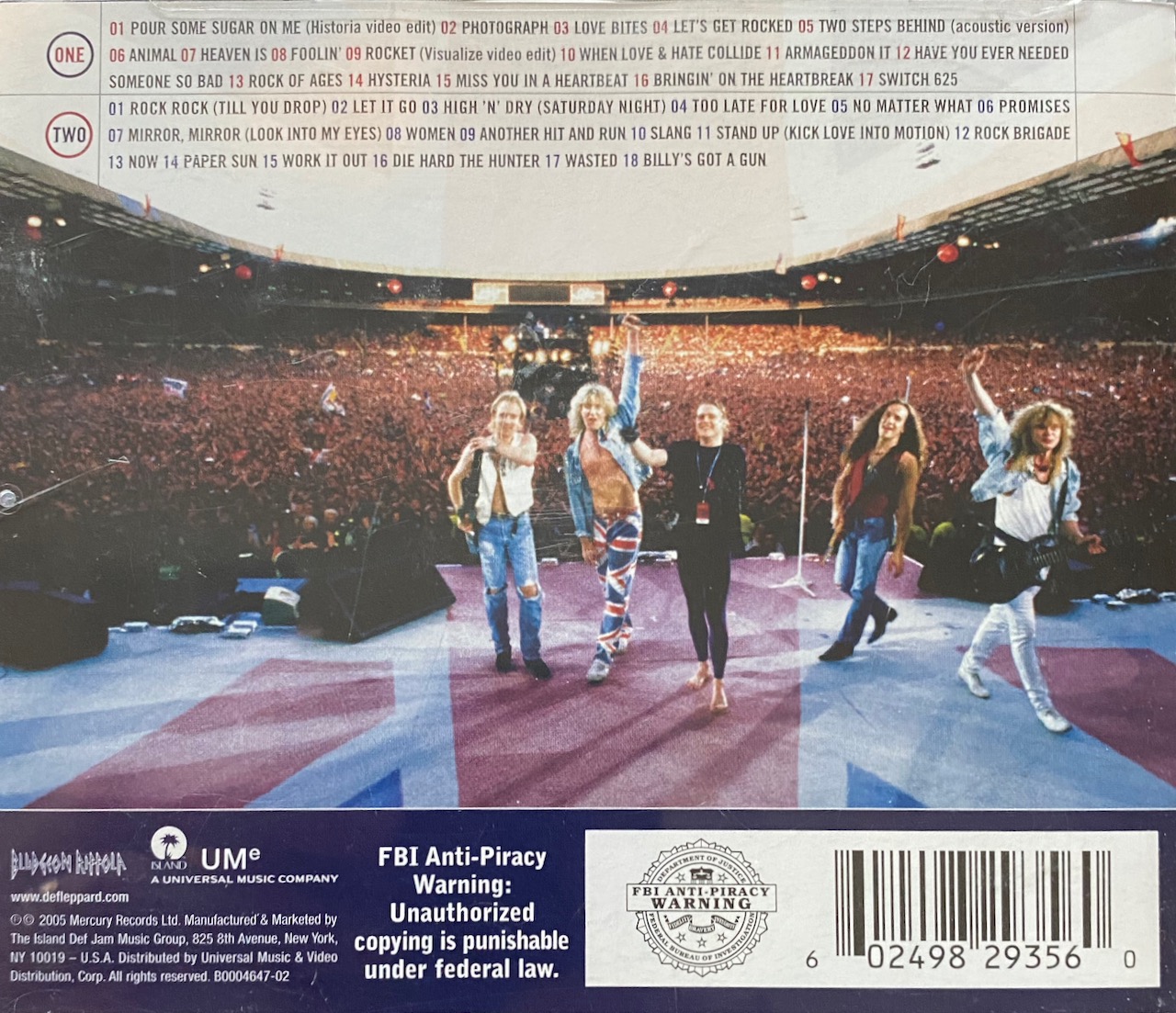 Def Leppard – ‘Rock of Ages: The Definitive Collection’ (2005) – Album ...