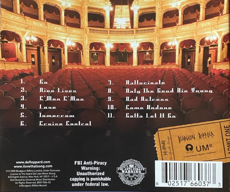 Def Leppard – ‘Songs From The Sparkle Lounge’ (2008) – Album Review ...