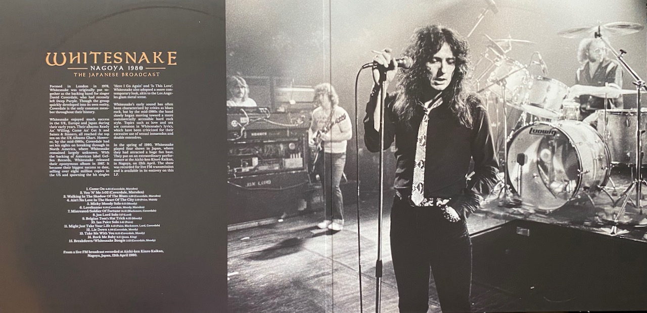 Whitesnake – Nagoya 1980: The Japanese Broadcast (Bootleg) – 2 Loud 2 ...