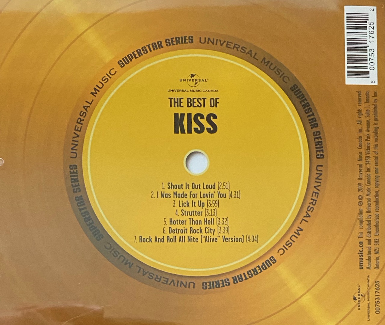 Kiss – ‘Superstar Series: The Best of Kiss’ (2009) – Album Review (The ...