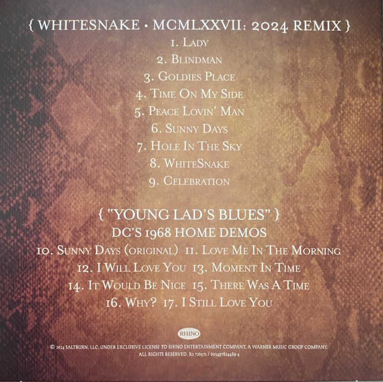 Whitesnake – ‘Into the Light: The Solo Albums Box Set’ (2024) – Album ...
