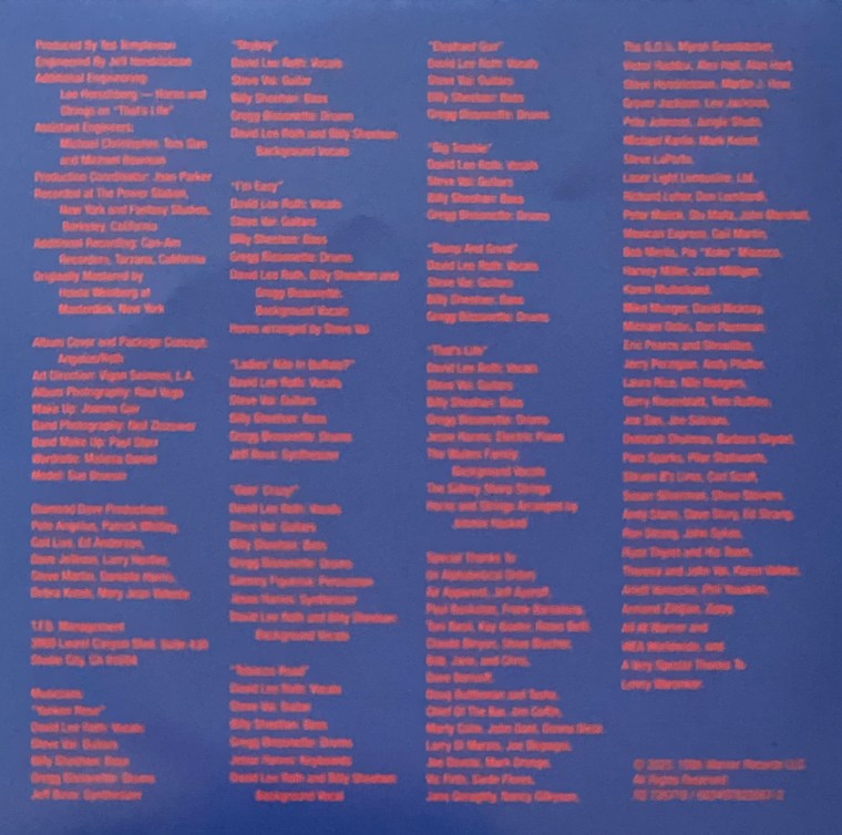 David Lee Roth – ‘The Warner Recordings: 1985-1994’ (2025) – Box Set ...