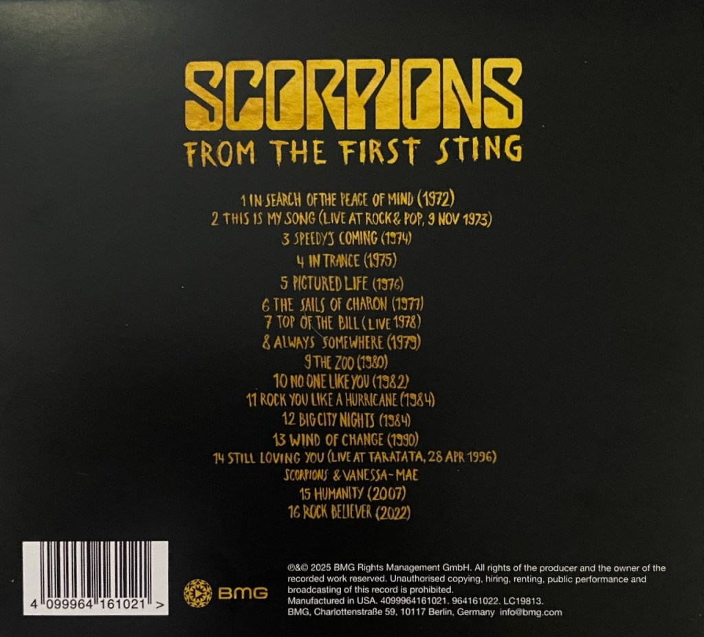Scorpions – ‘From The First Sting’ (2025) – Album Review (The Scorpions ...